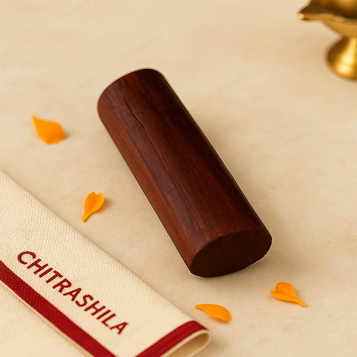 Red Sandalwood (Laal / Rakta Chandan) Stick – Pure & Sacred for Pooja